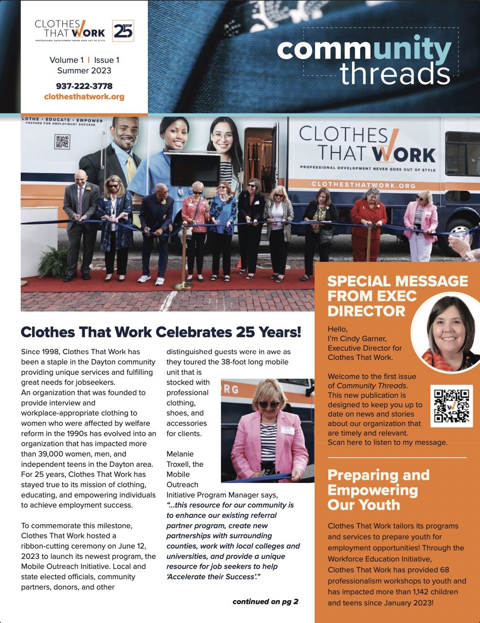 Community Threads – Summer 2023 EDITION - Clothes That Work